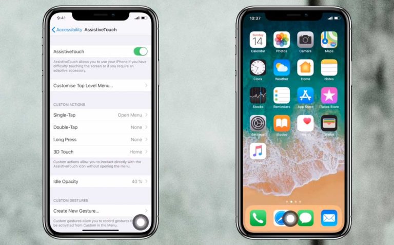 How To Get A Virtual Home Button On iPhone X