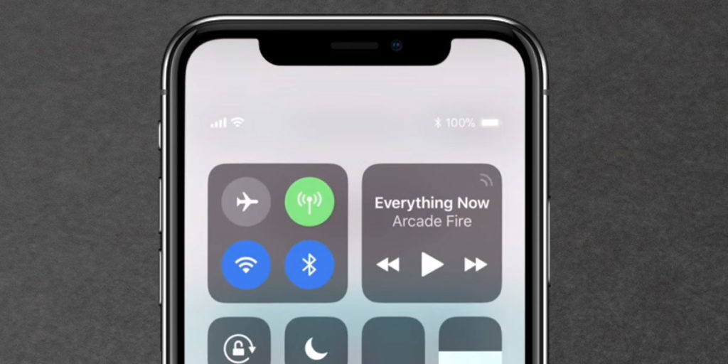 How To Open The Control Center On iPhone X