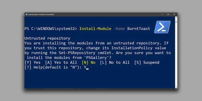 How To Add A Trusted Repository In Powershell In Windows 10