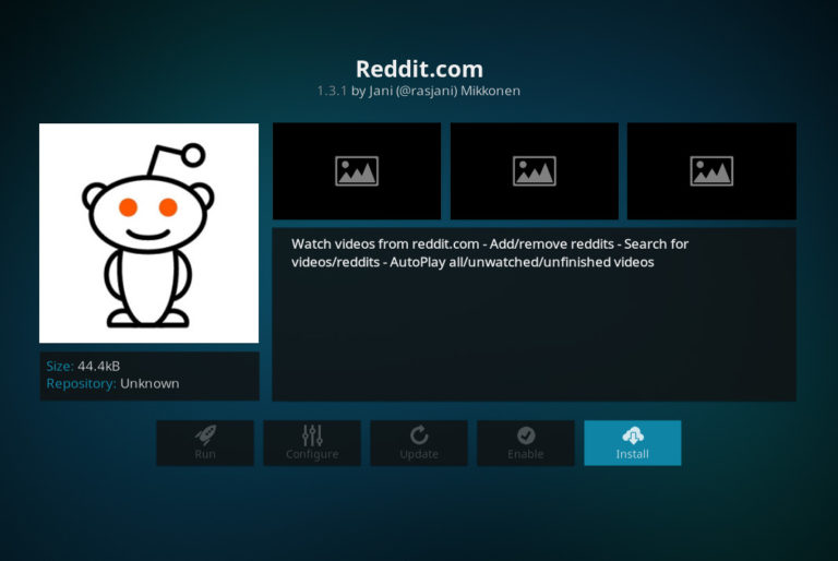 Stream Reddit Videos With The Reddit.com Kodi Add-on