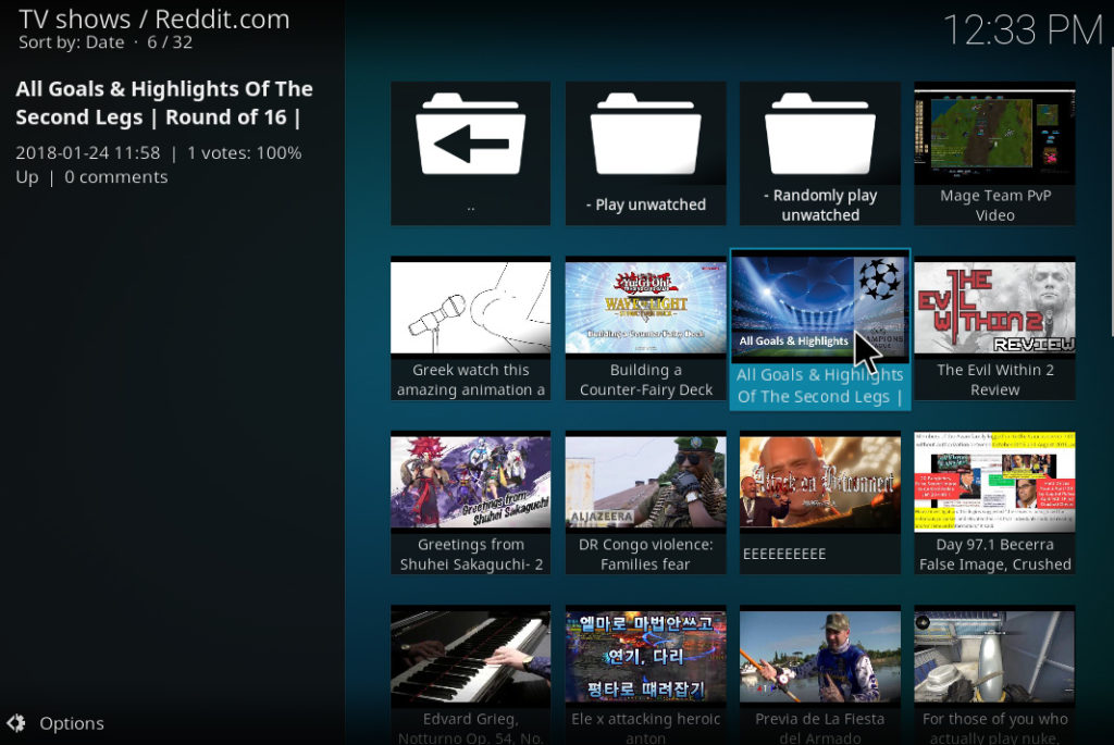 Stream Reddit Videos With The Reddit.com Kodi Add-on