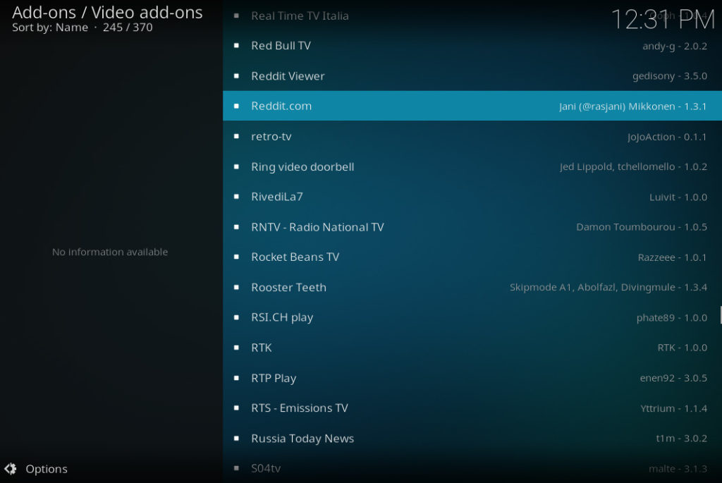 Stream Reddit Videos With The Reddit.com Kodi Add-on