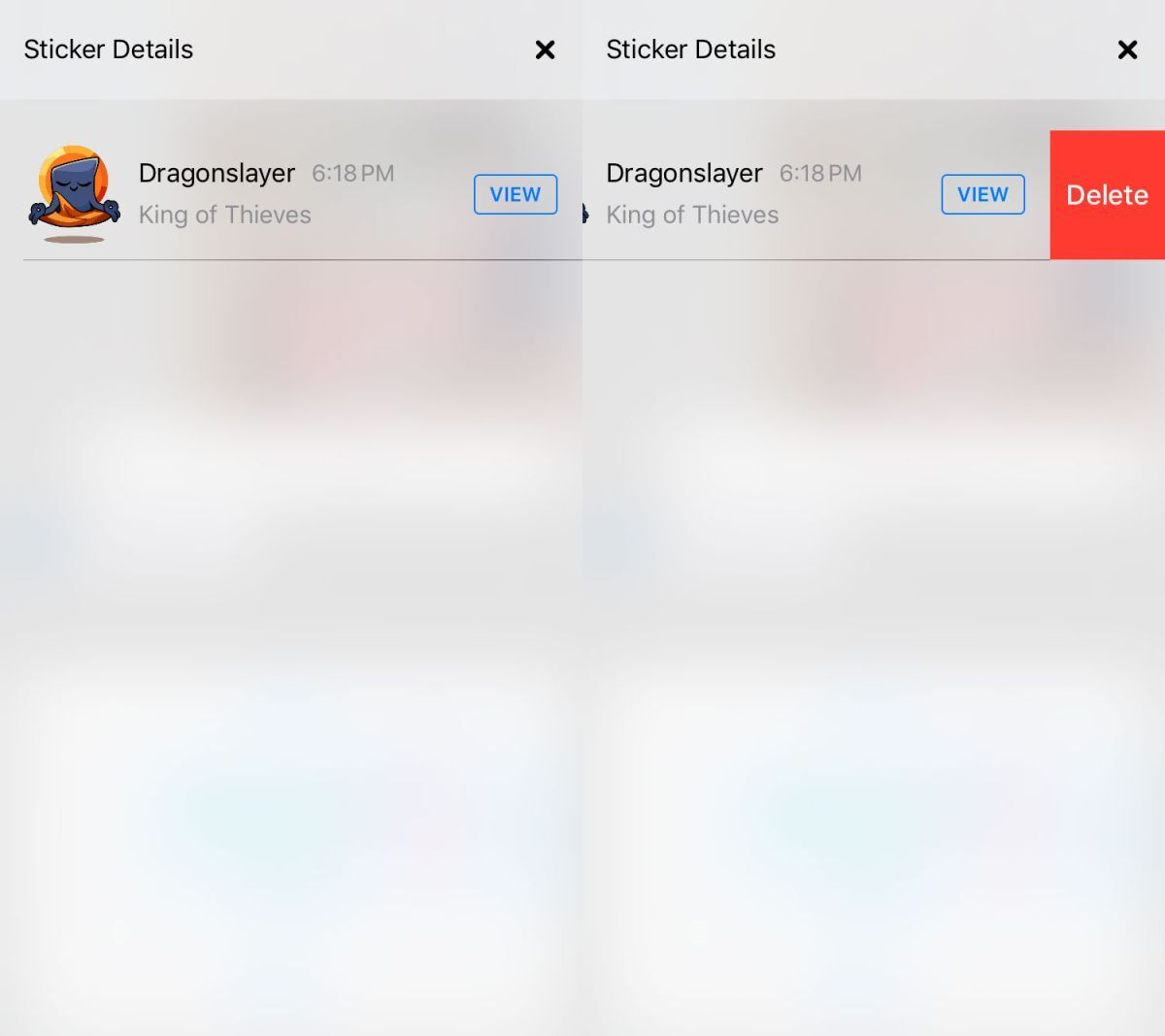 How To Remove A Sticker Blocking A Message In iOS