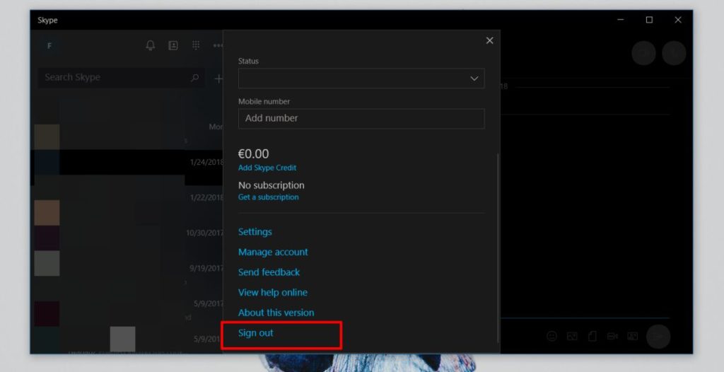 How To Stop Skype Signing In Automatically On Windows 10
