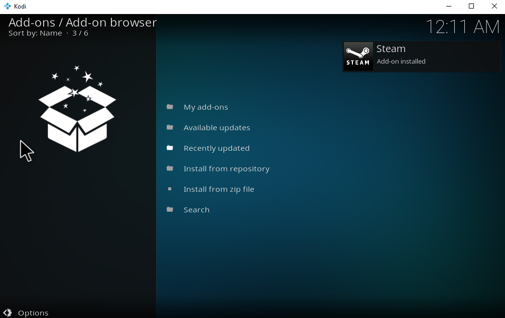 Play Steam Games from Kodi with the Steam Launcher Add-on