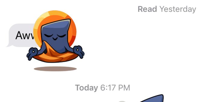 How To Remove A Sticker Blocking A Message In iOS