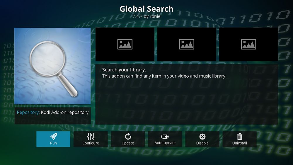How to Find Content on Kodi Global Search Add-on