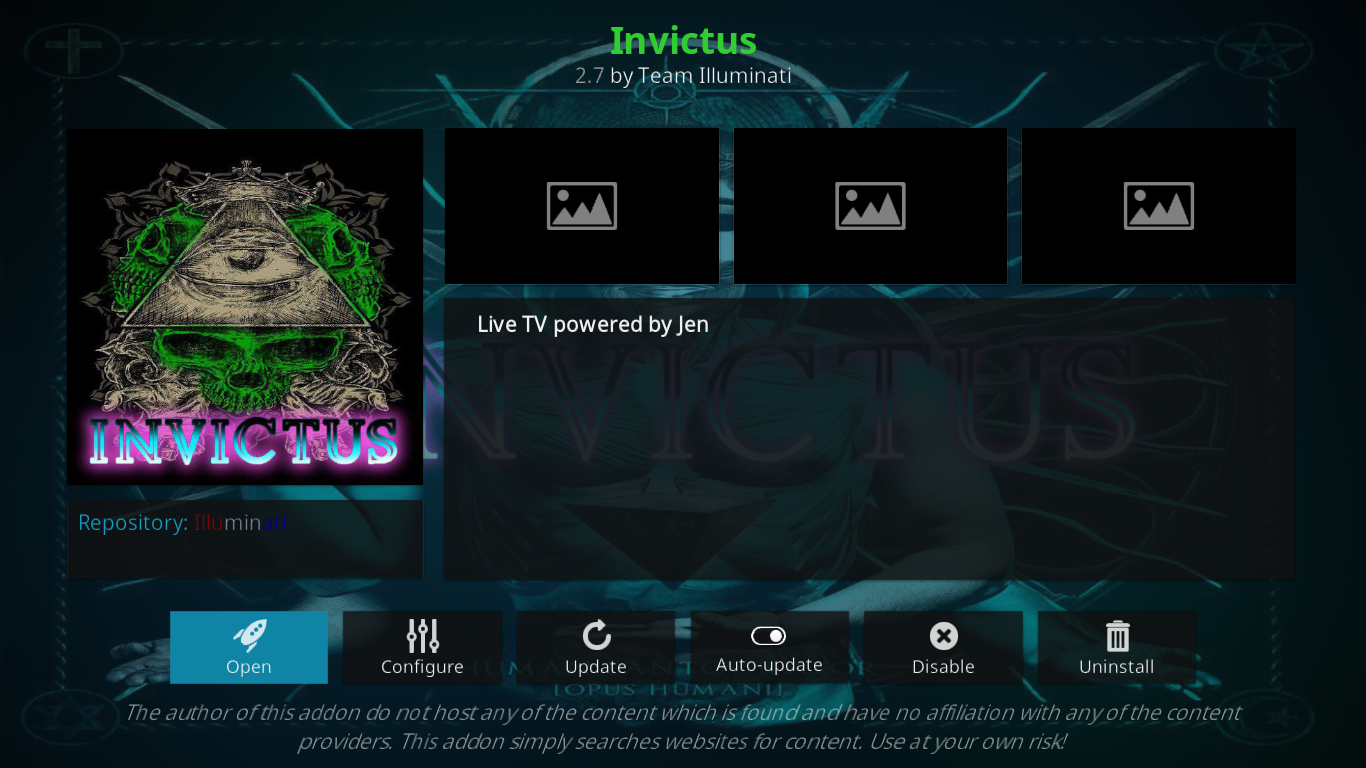 Invictus Kodi Add-on from Team Illuminati -- How to Install It and ...