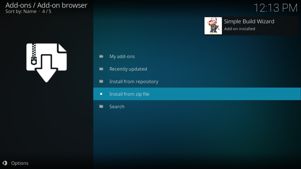 Nova Build For Kodi -- Installation And Getting Started
