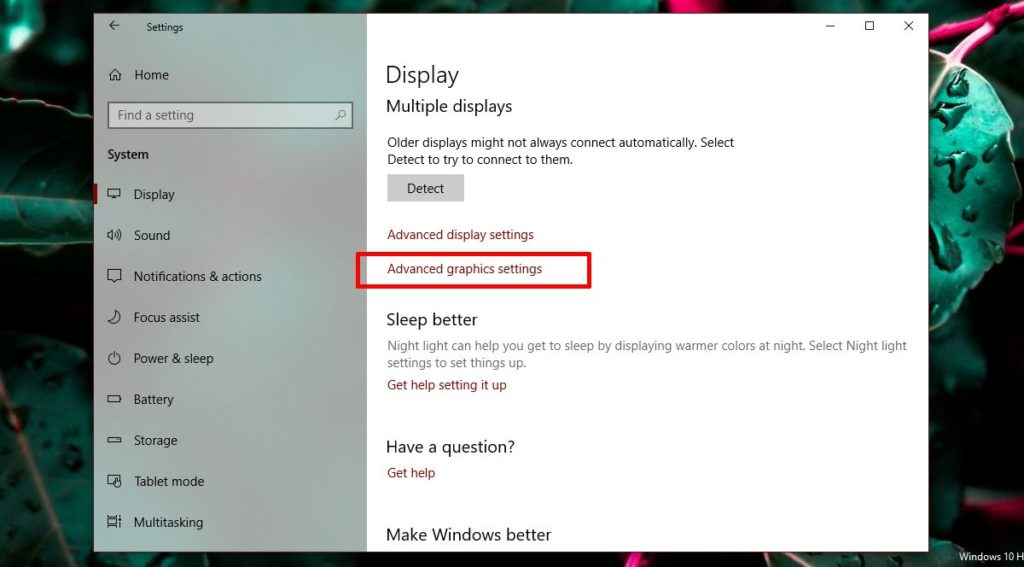 How To Manage Graphics Performance Per App On Windows 10