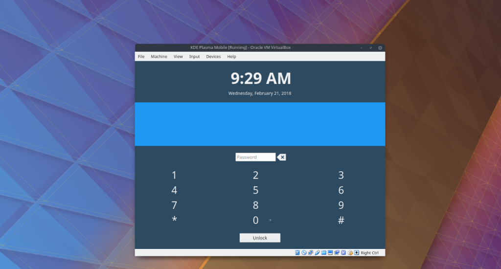 How To Run KDE Plasma Mobile In VirtualBox On Linux