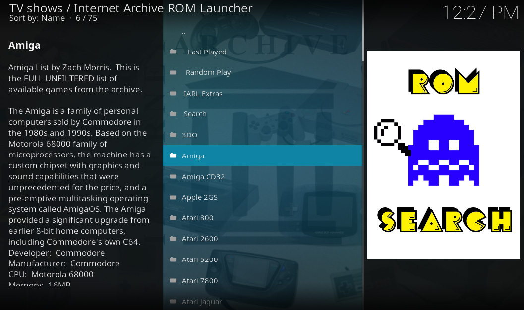 Internet Archive ROM Launcher: How To Emulate Retro Games On Kodi