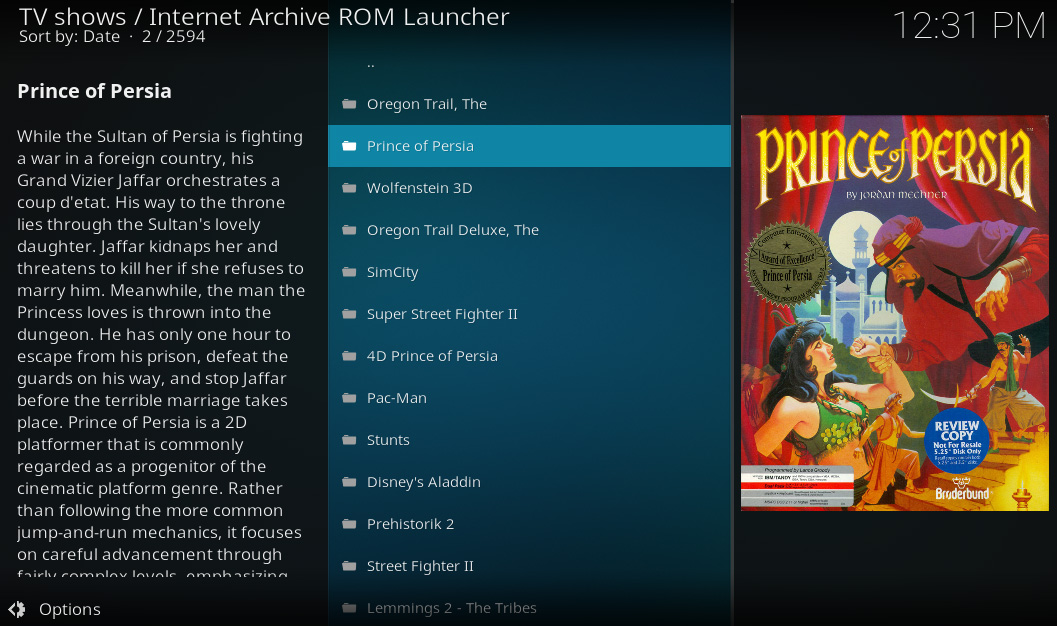 Internet Archive ROM Launcher: How To Emulate Retro Games On Kodi