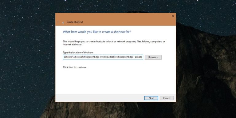 How To Launch Microsoft Edge In Private Mode In Windows 10