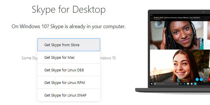 Skype Per Windows Desktop
