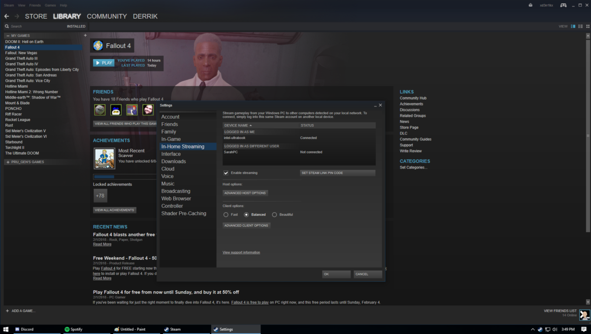 How To Use Steam In-home Streaming To Play Windows Games On Linux