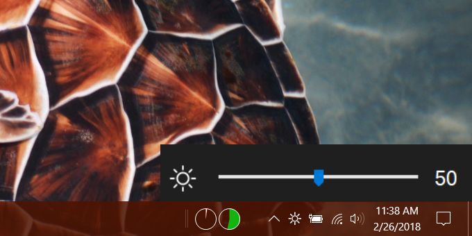 How To Add A Brightness Slider In Windows 10