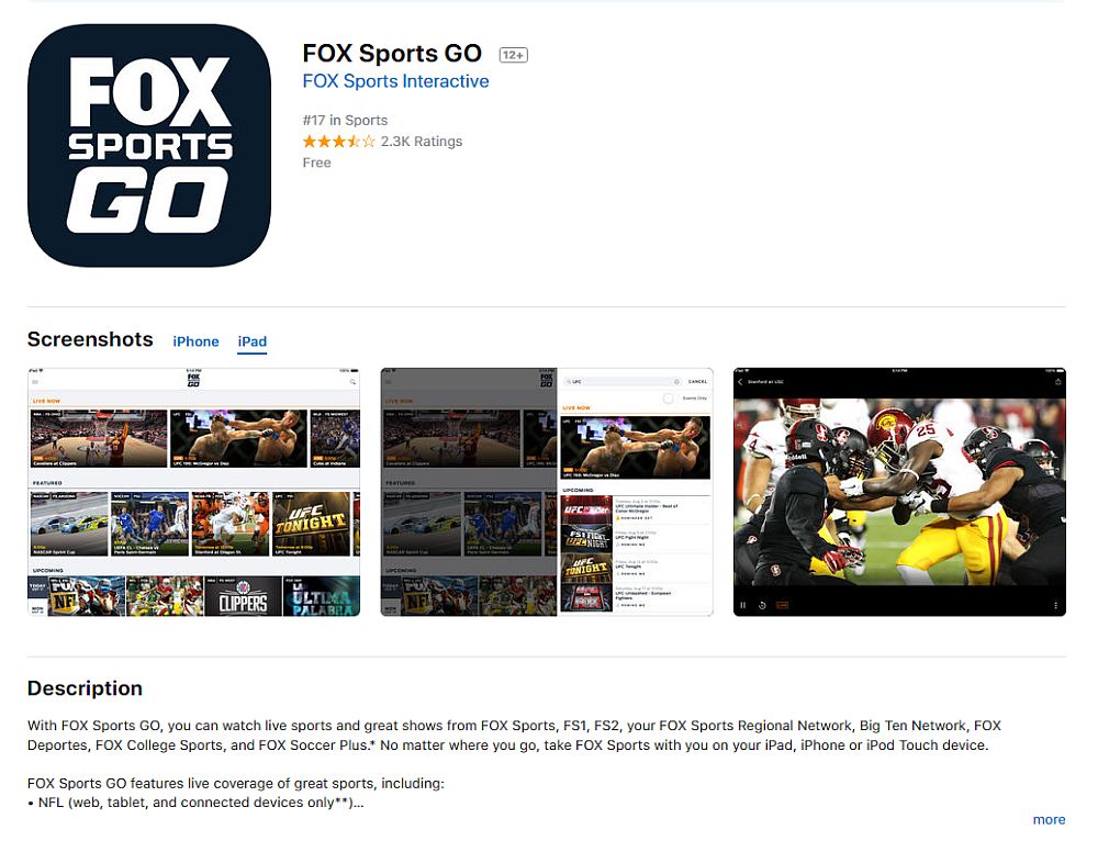 Best Apps for Streaming Live Sports on iPhones and iPads in 2022