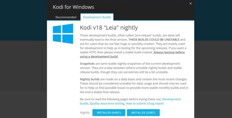 Kodi 18 Leia: Alpha 1 is Out, Here's What's New