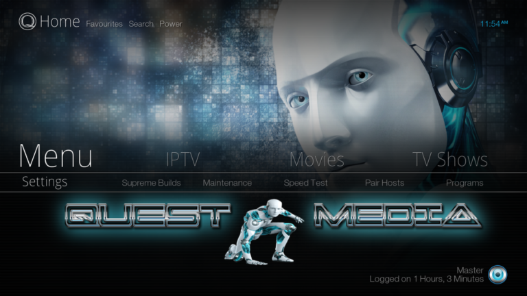 Quest Media Build For Kodi -- Installation And Quick Tour