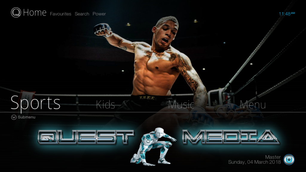 Quest Media Build For Kodi -- Installation And Quick Tour