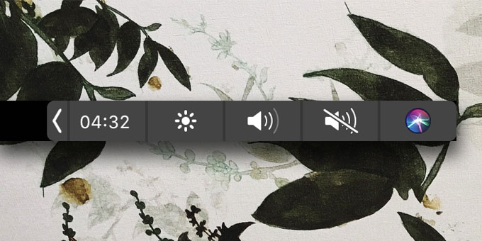 How To Add A Clock To The Touch Bar On A MacBook Pro