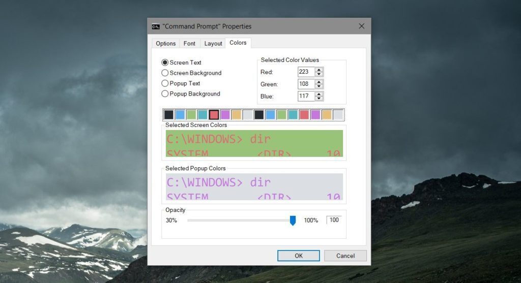 How To Theme The Command Prompt In Windows 10