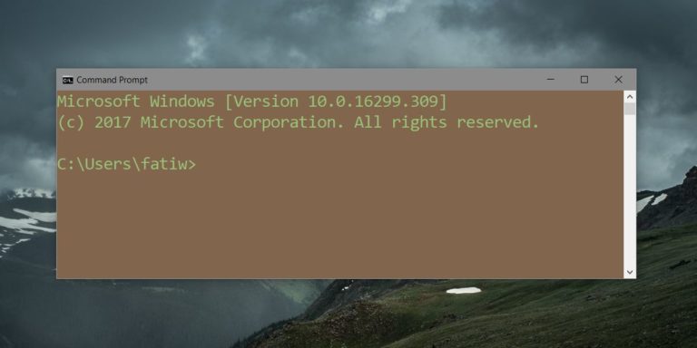 How To Theme The Command Prompt In Windows 10