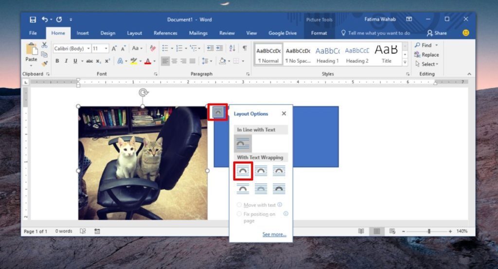 How To Group Pictures And Shapes In MS Word
