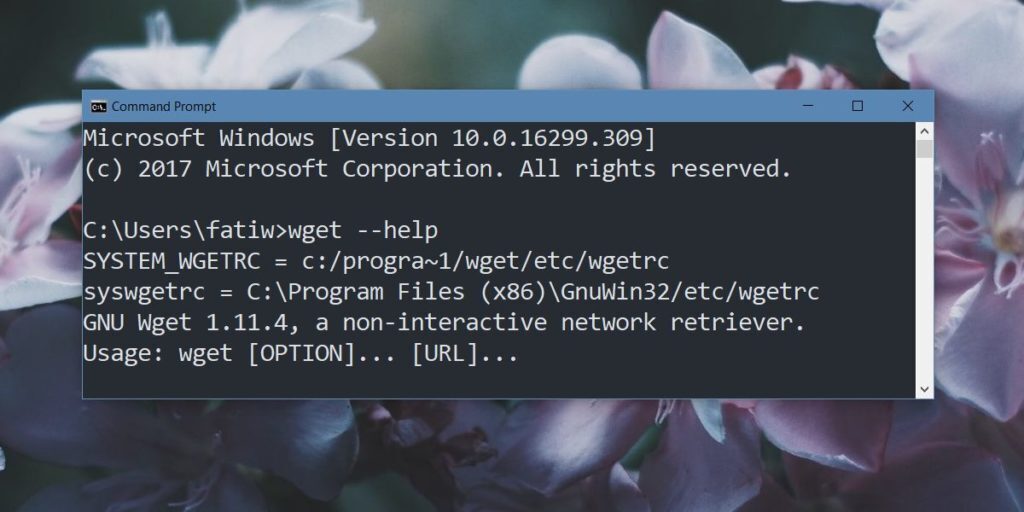 How To Install And Use Wget In Windows 10