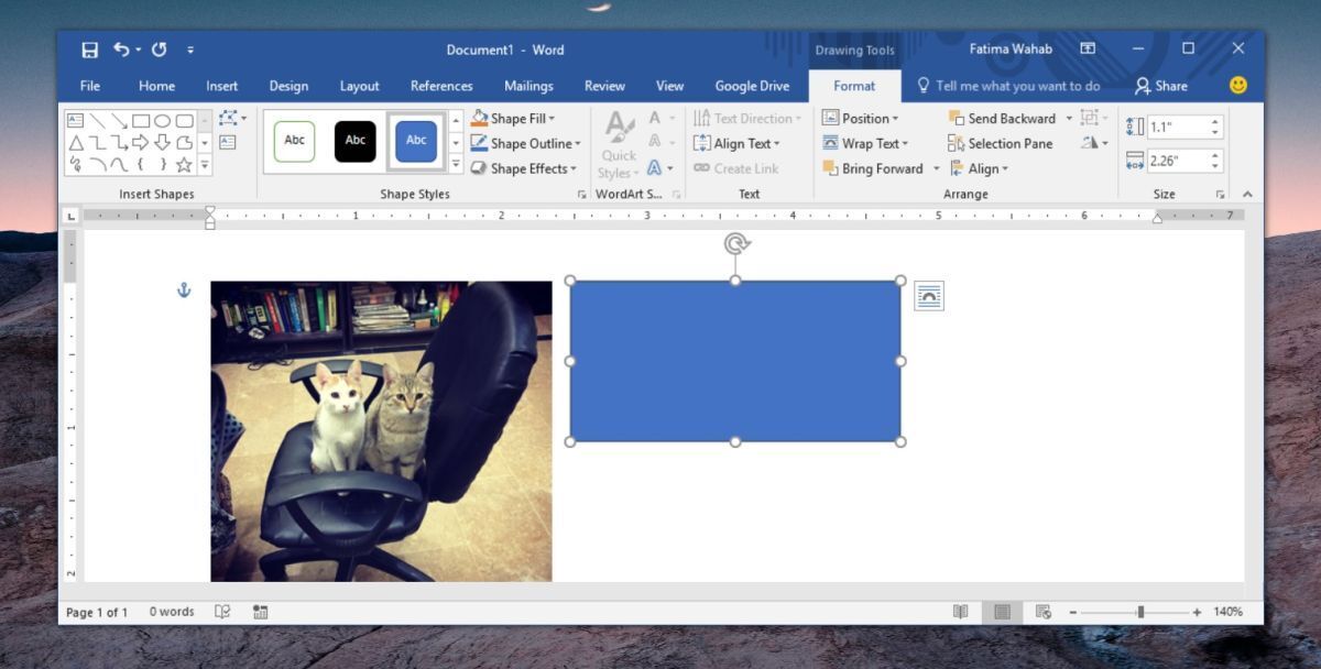 How To Group Pictures And Shapes In MS Word