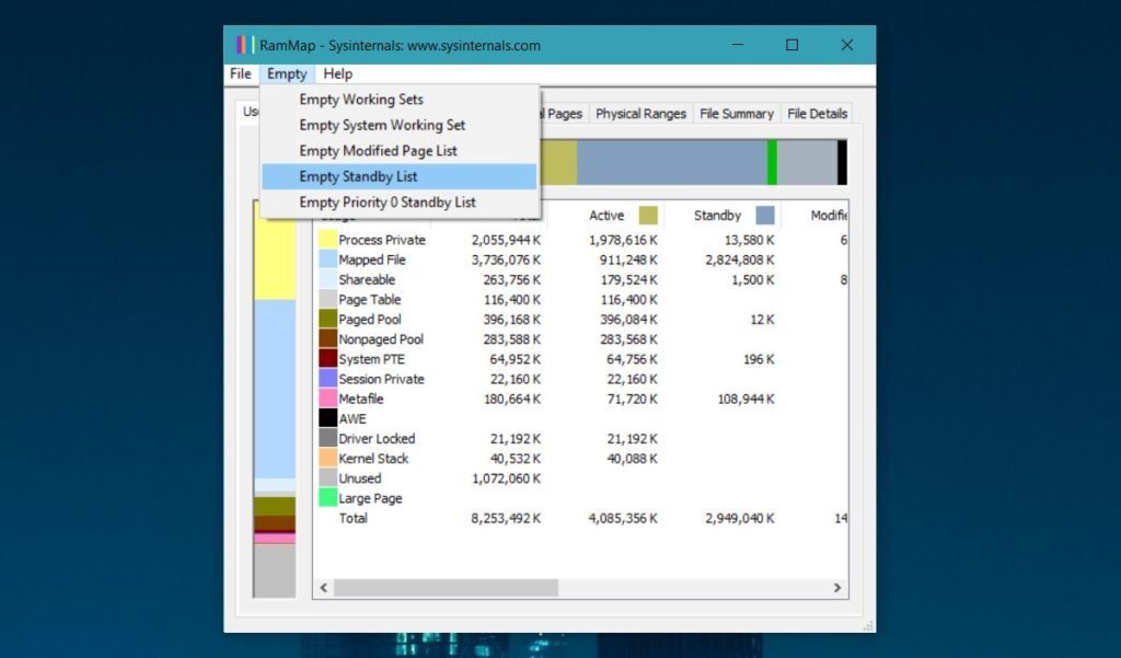 How To Empty Standby Memory And Fix Game Stuttering On Windows 10