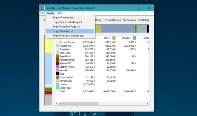 How To Empty Standby Memory And Fix Game Stuttering On Windows 10