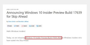 What Is A Windows 10 Redstone Build