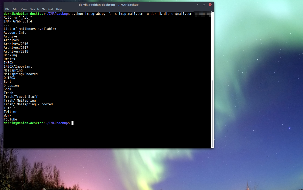 How To Back Up Email On Linux With IMAP Grab