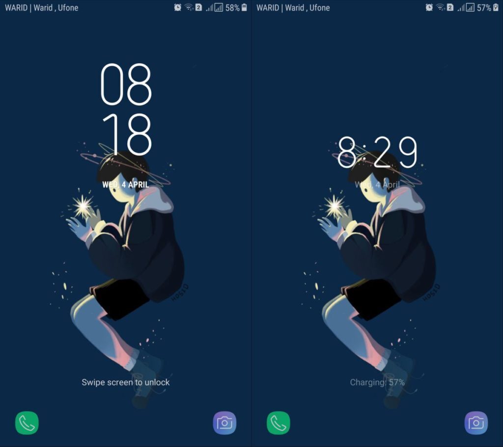How To Change The Lock Screen Vertical Clock On A Samsung Phone