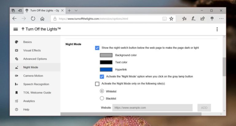 How To Get Night Mode In Microsoft Edge In Windows 10