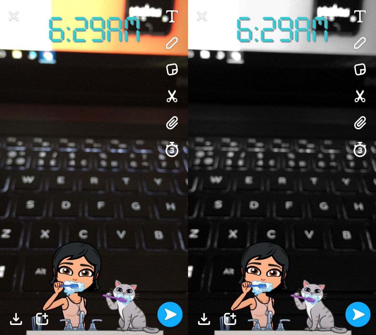 How To Apply Two Filters To One Photo In Snapchat How To Apply Two Filters To One Photo In Snapchat