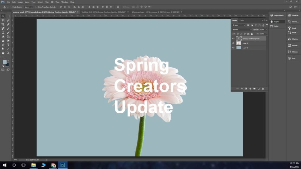 How To Fill Text With An Image In Photoshop