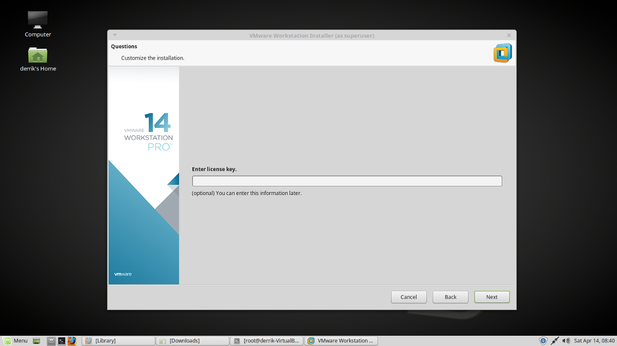 How To Install VMWare Workstation Pro 14 On Linux
