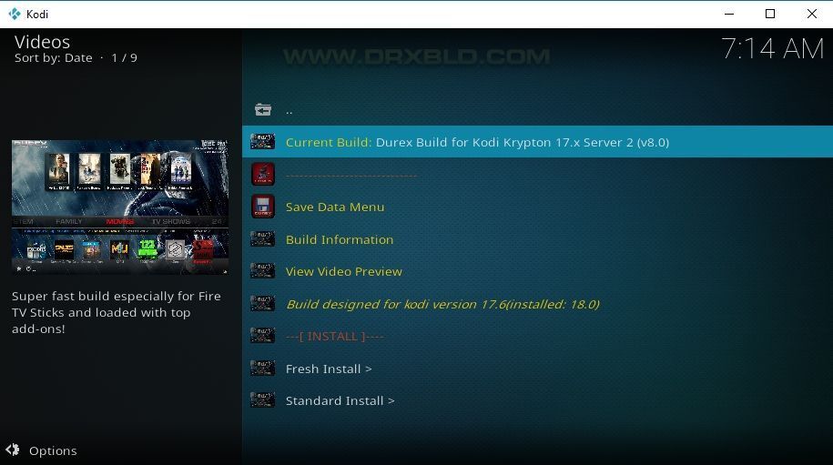 How to Install Multiple Builds on Kodi