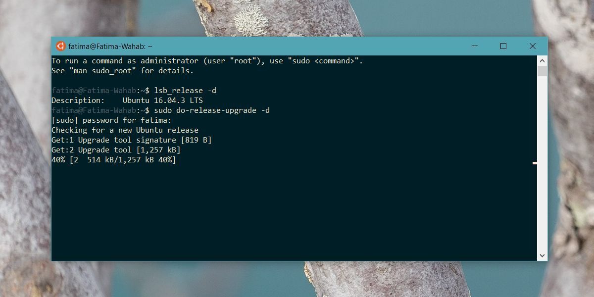 How To Update To Ubuntu 18.04 On Windows 10