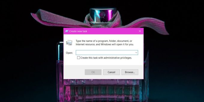 How To Run Apps From The Task Manager On Windows 10