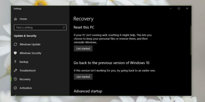 How To Roll Back To Windows 10 1709 From 1803