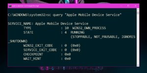 How To Stop And Start A Windows Service From The Command Prompt