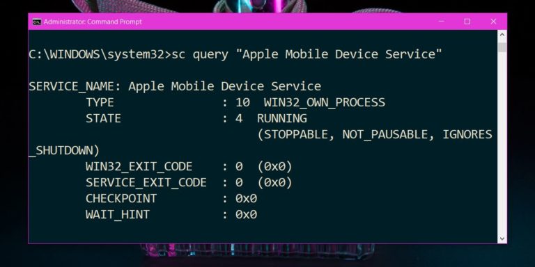 How To Stop And Start A Windows Service From The Command Prompt