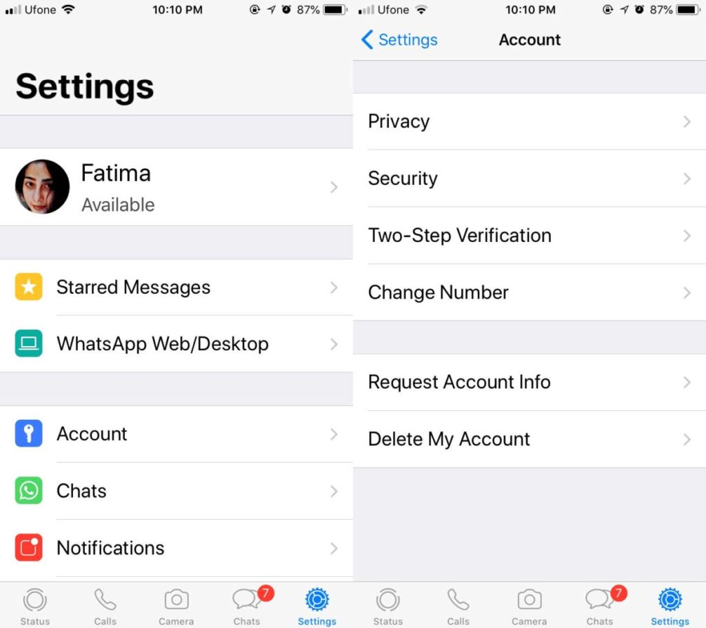 How To Download Your Whatsapp Account Information