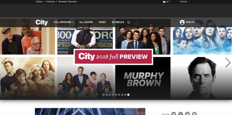 How to watch City TV outside Canada