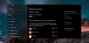 How To Fix Let Apps Run In The Background Resetting On Windows 10