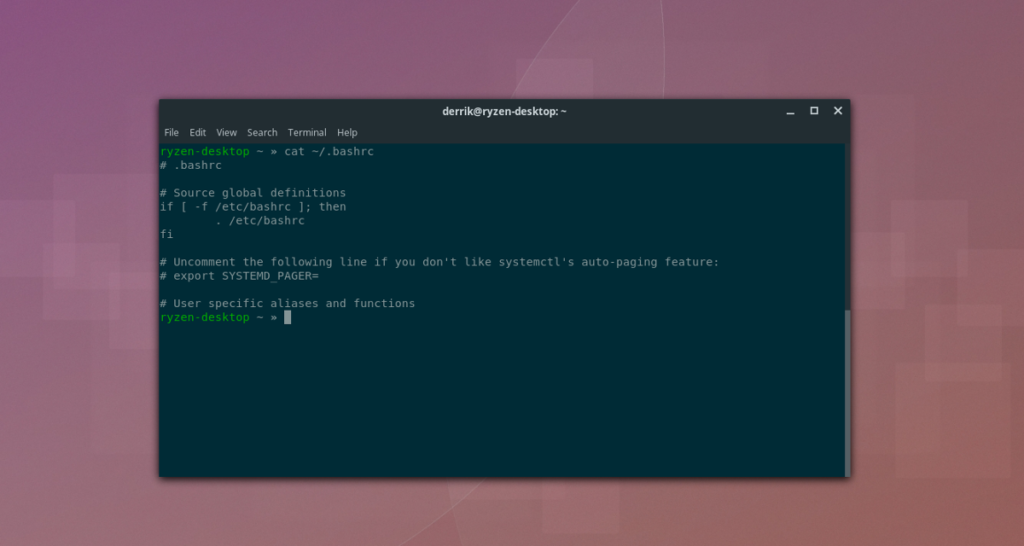 How To Edit The Bashrc File To Make Bash More Useful On Linux 0696